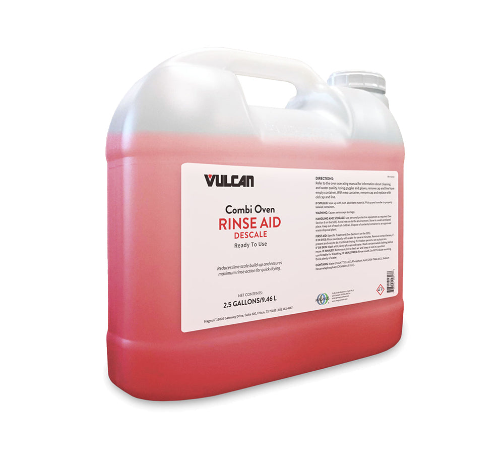 Vulcan Combi Oven - Rinse Aid & Descaler – NEXFRESH